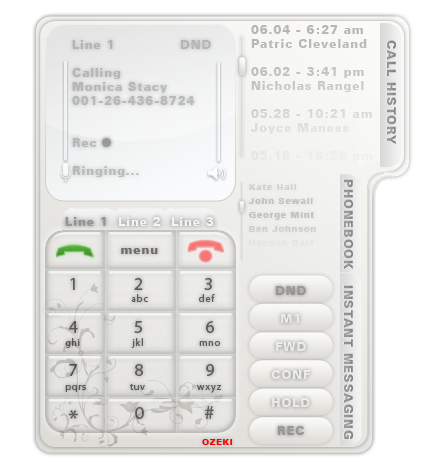 Customize the features and GUI of your softphone - OZEKI