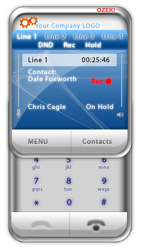 Customize the features and GUI of your softphone - OZEKI